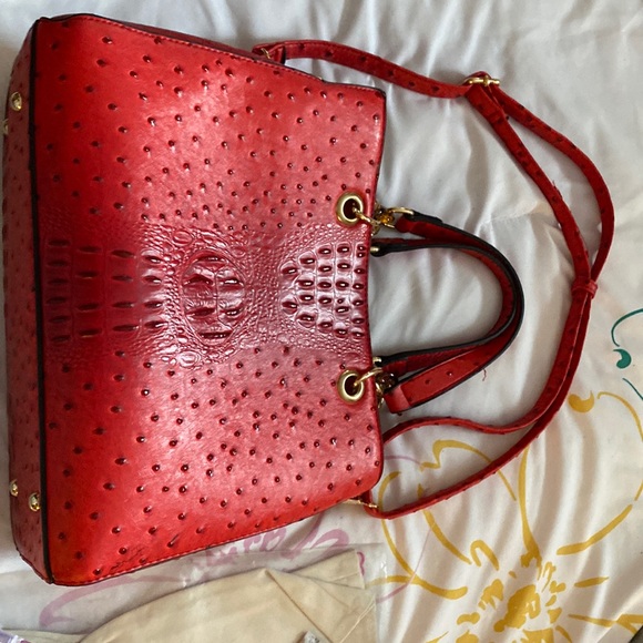 Bags | Ostrich Shoulder Purse | Poshmark